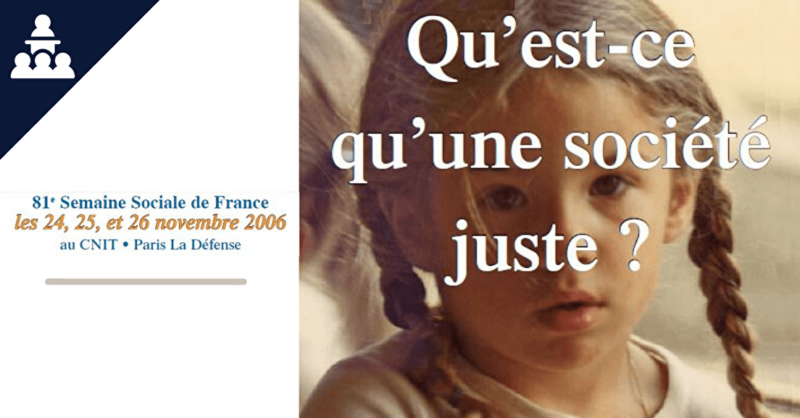 L'enseignement social de l'église sur la justice - Semaines sociales de ...